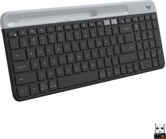 Logitech K585 Keyboard. Wireless Connectivity - English - Graphite ...